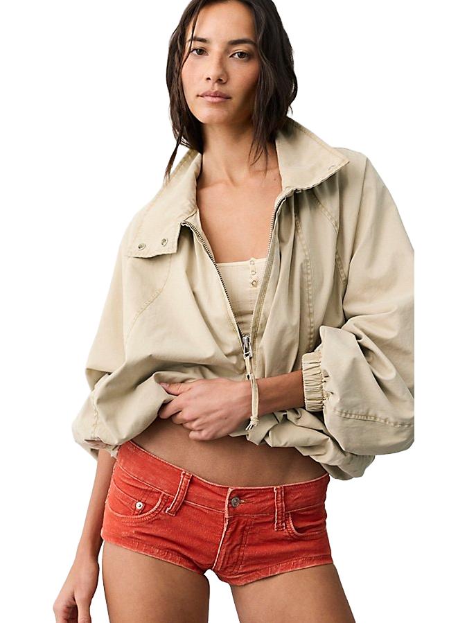 FREE PEOPLE We The Free Midas Cord Micro Shorts